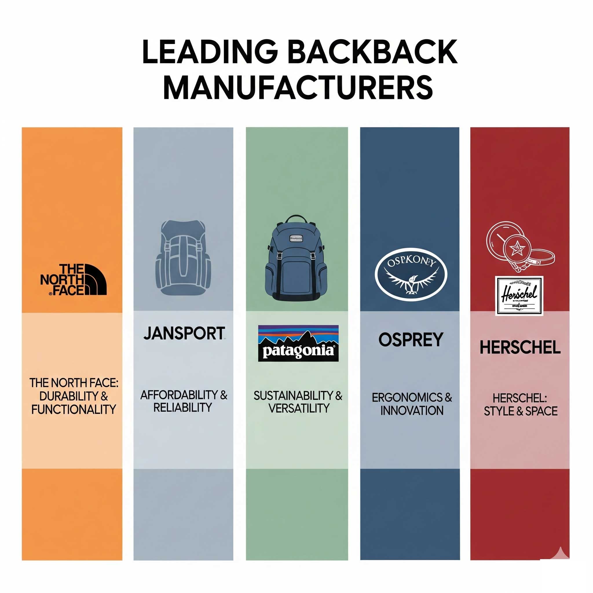 Top Famous Backpack Brands and What Makes Them Stand Out