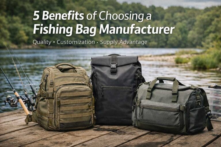 5 Benefits of Choosing a Fishing Bag Manufacturer
